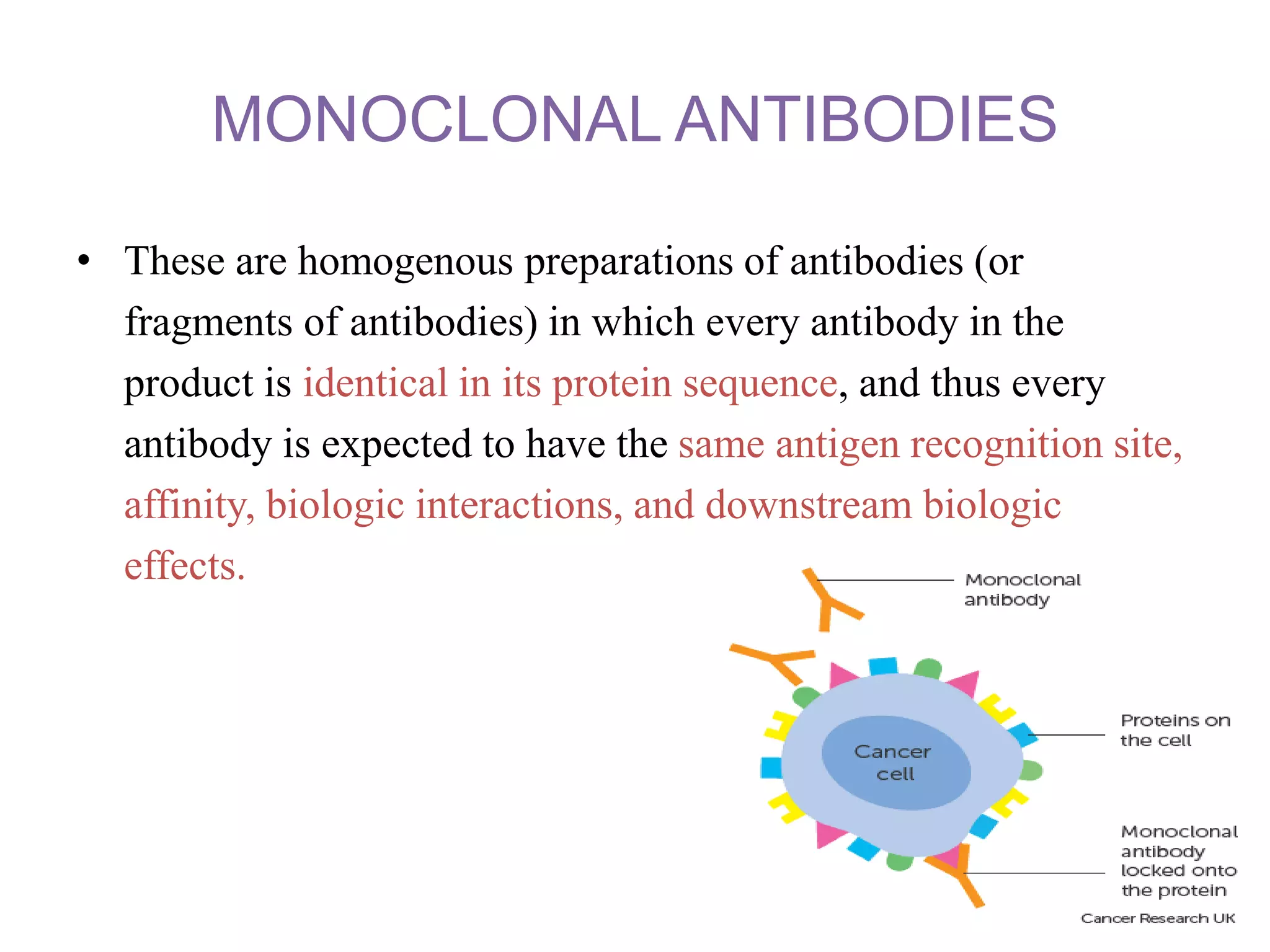 Monoclonal antibodies | PPTX