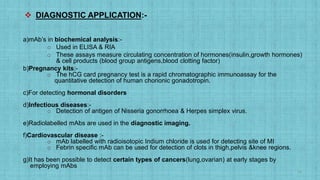 Monoclonal antibodies preparatation and applicatation | PPTX