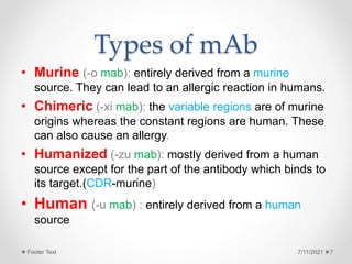 Monoclonal antibodies | PPTX