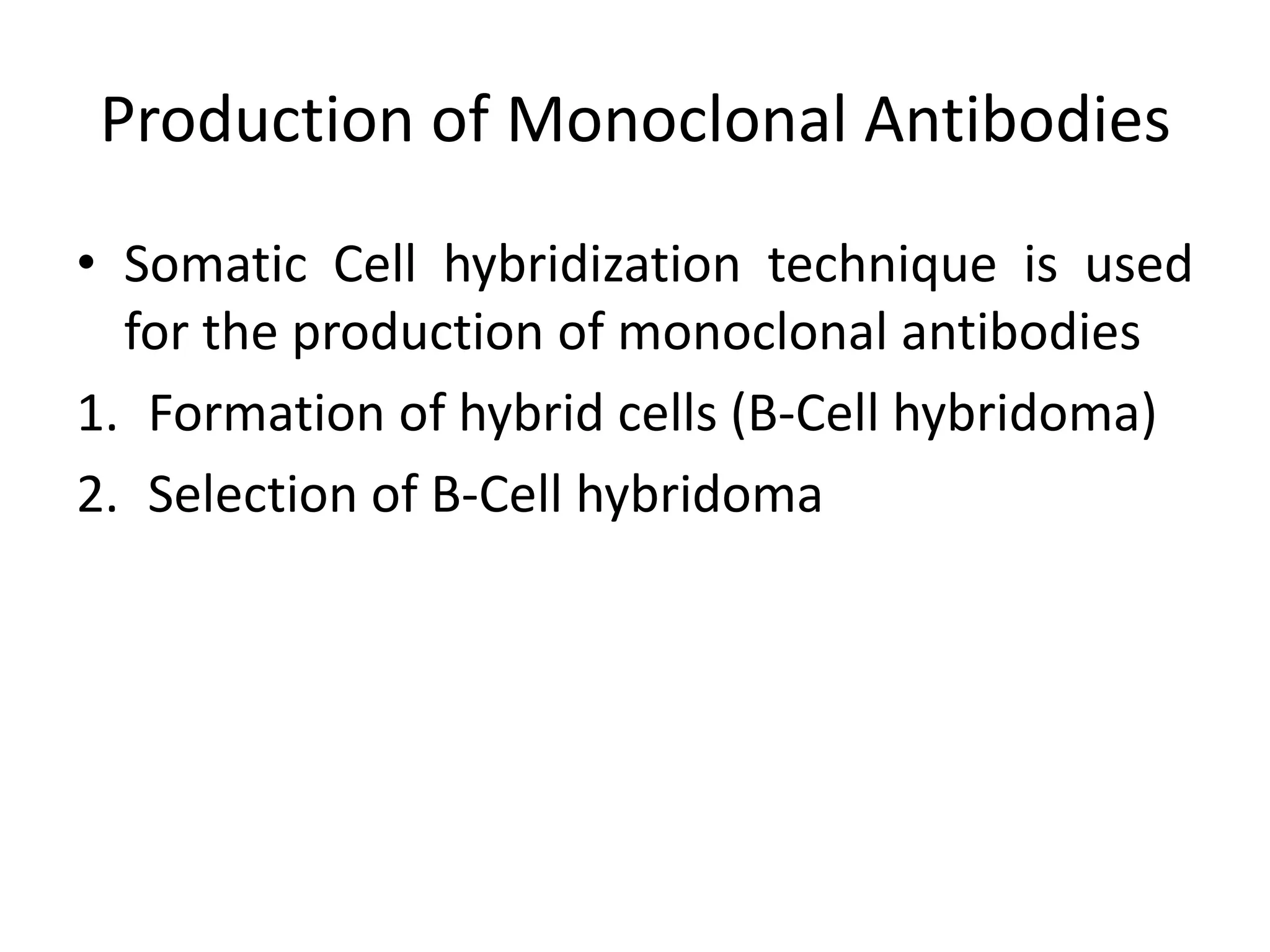 Monoclonal antibodies explanation .pptx