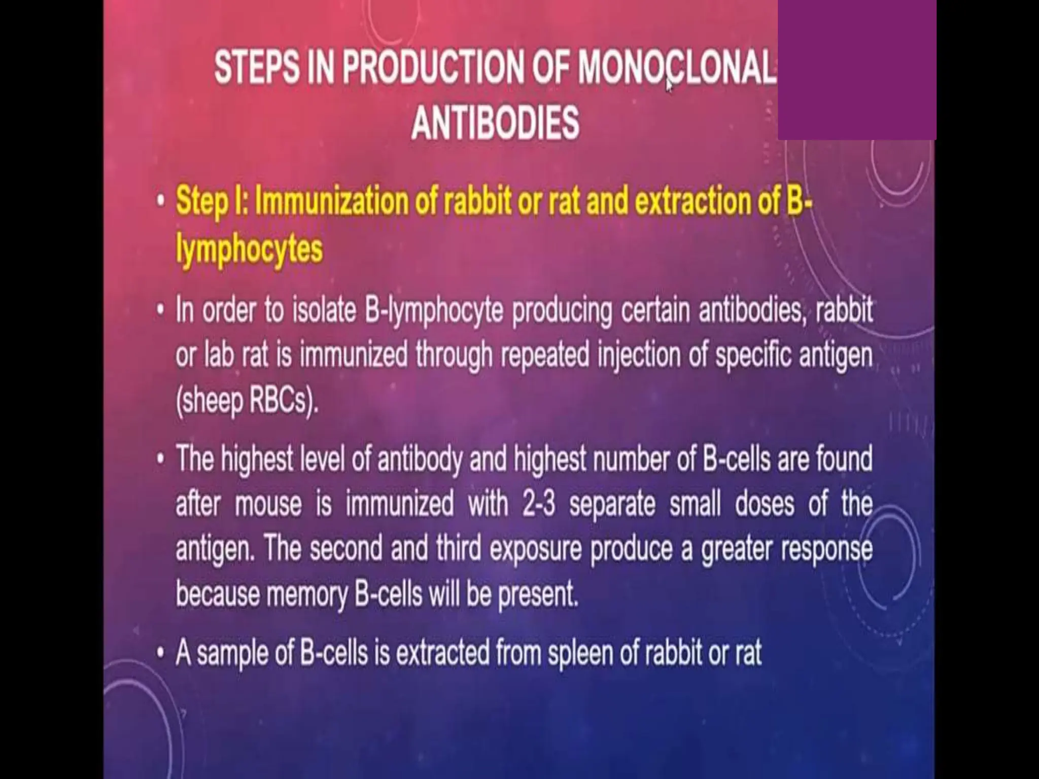 Monoclonal antibodies explanation .pptx
