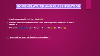 Monoclonal Antibodies included under Immunopharmacology | PPT