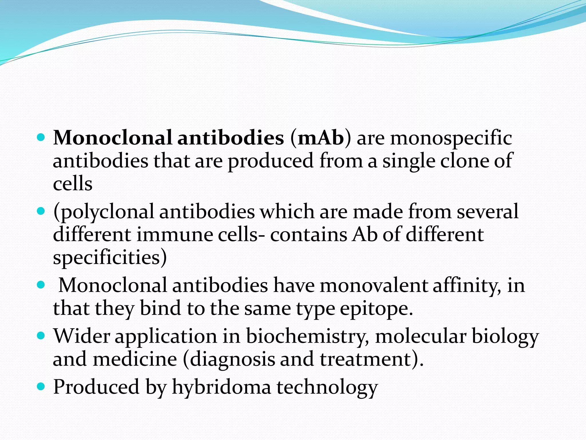 Monoclonal antibodies & hybridoma technology | PPTX