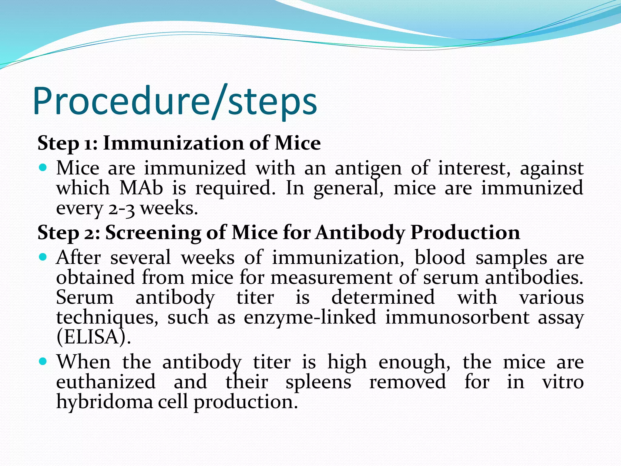 Monoclonal antibodies & hybridoma technology | PPTX