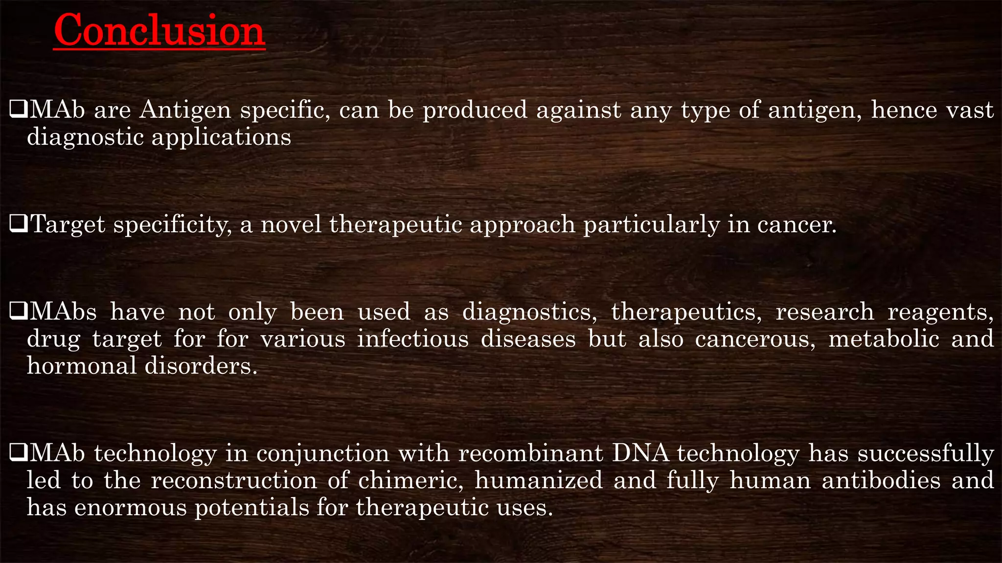 Monoclonal antibodies in cancer therapy | PPTX