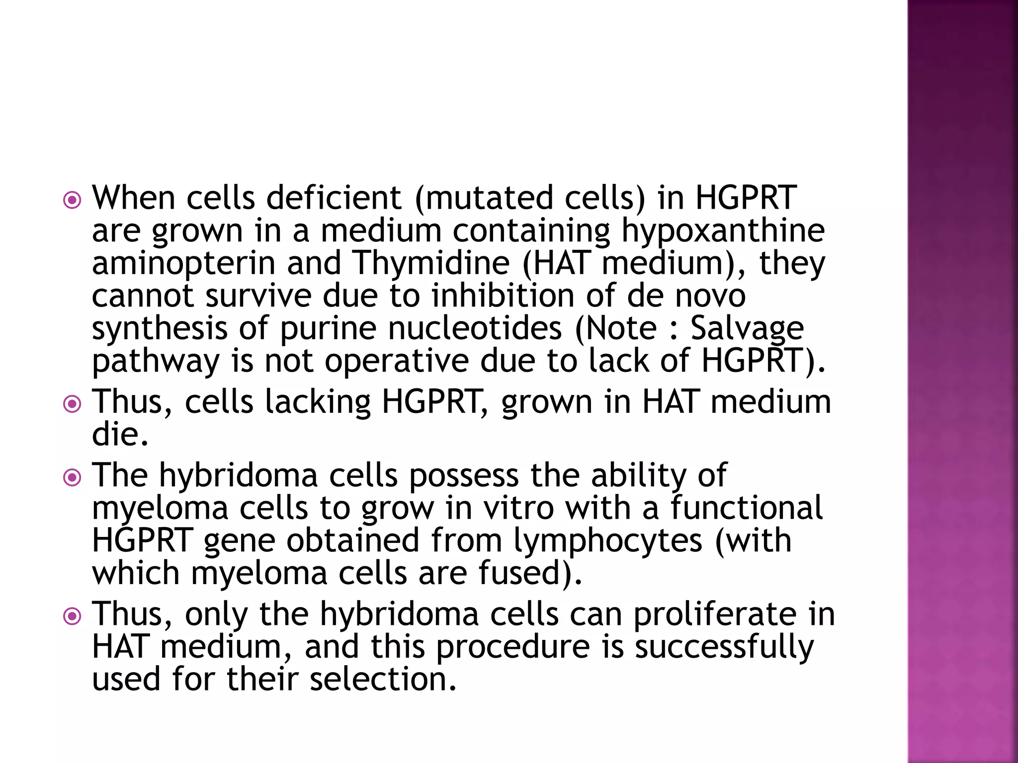 Monoclonal antibodies production | PPTX