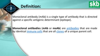 Monoclonal antibodies | PPTX