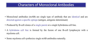 Monoclonal antibody production by hybridoma technology | PPTX