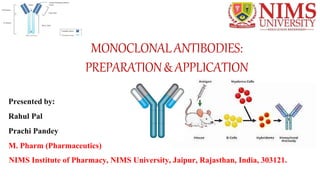 Monoclonal Antibody-Preparation & Application - MPH201T.pptx