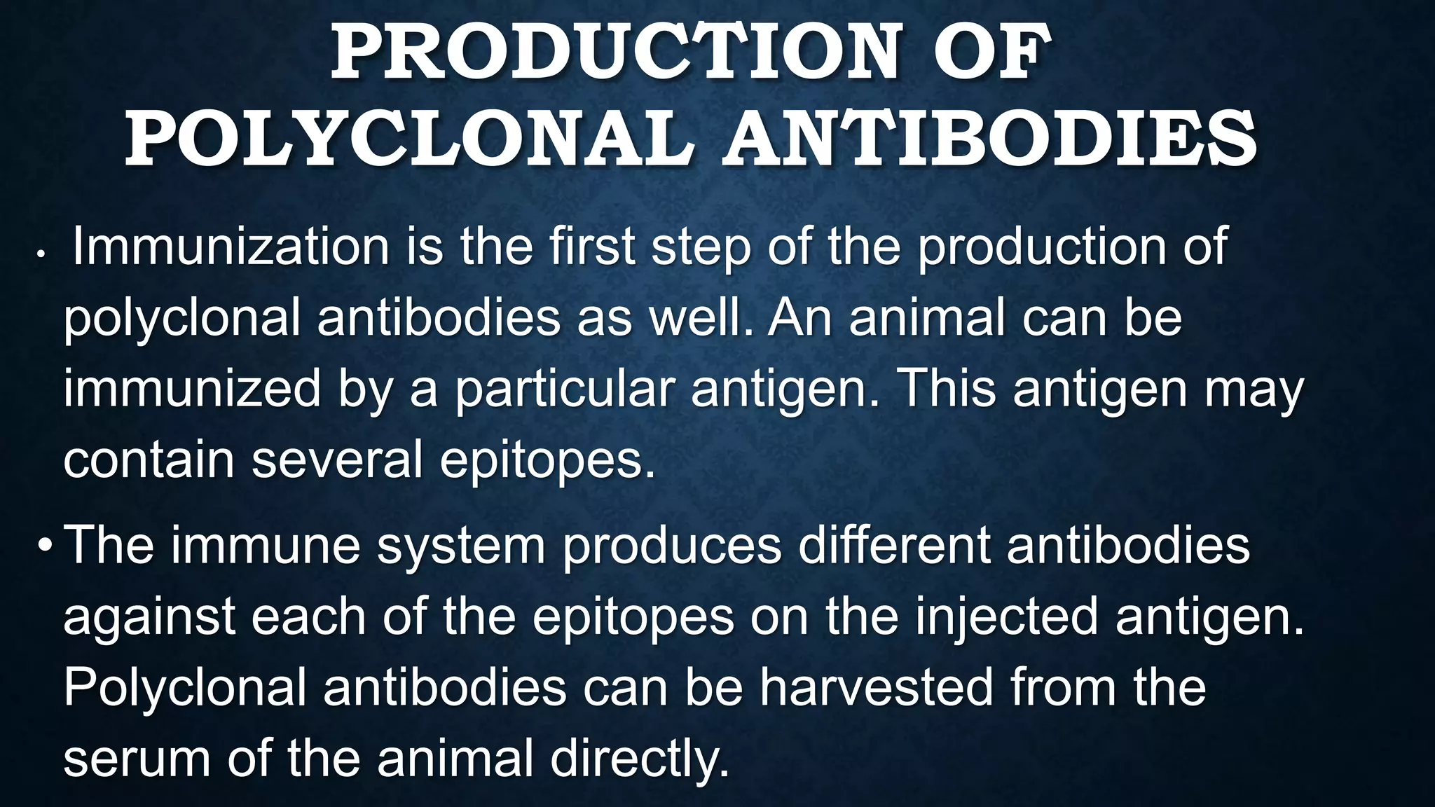 Monoclonal vs Polyclonal antibodies | PPTX