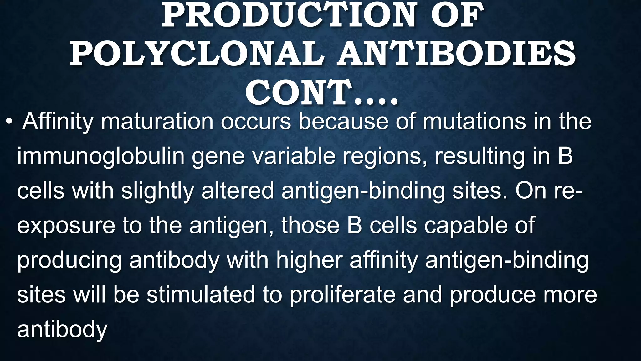 Monoclonal vs Polyclonal antibodies | PPTX