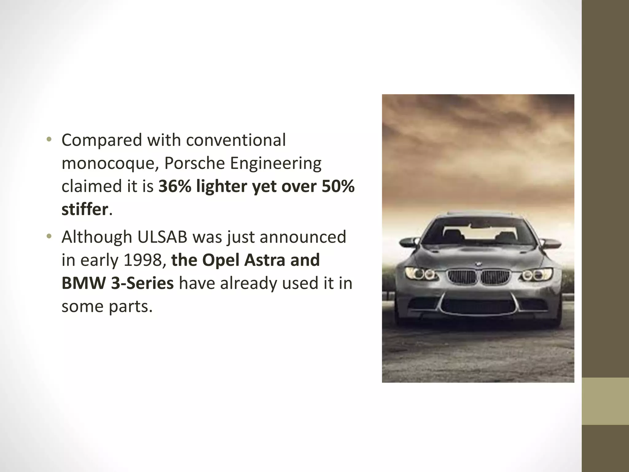 Monocoque chassis | PPTX
