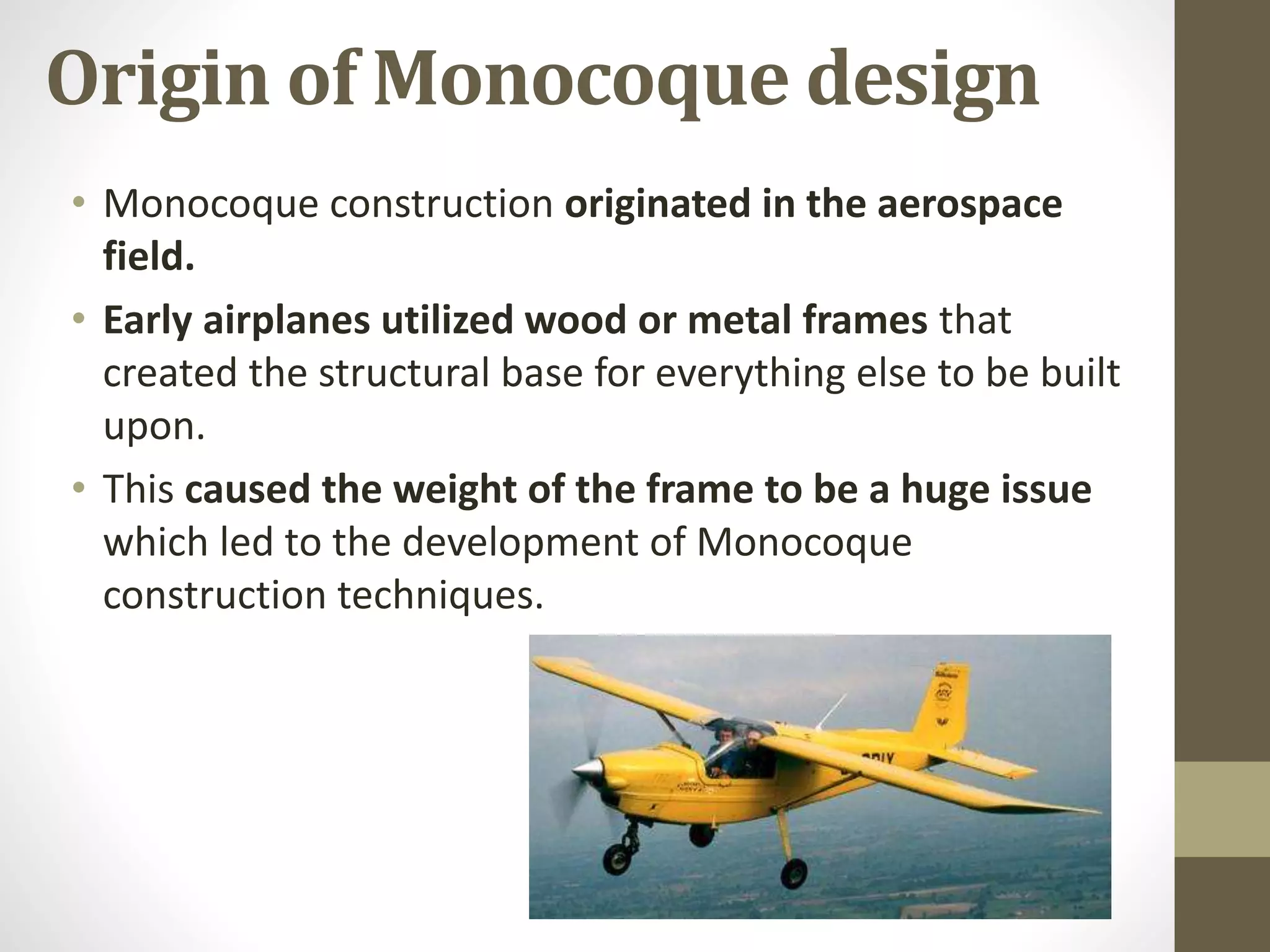 Monocoque chassis | PPTX | Performance Cars | Auto Type