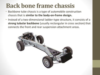 Monocoque chassis | PPTX | Performance Cars | Auto Type