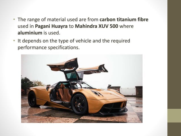 Monocoque chassis | PPTX | Performance Cars | Auto Type