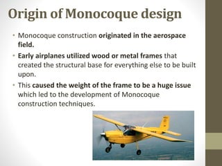Monocoque chassis | PPTX | Performance Cars | Auto Type