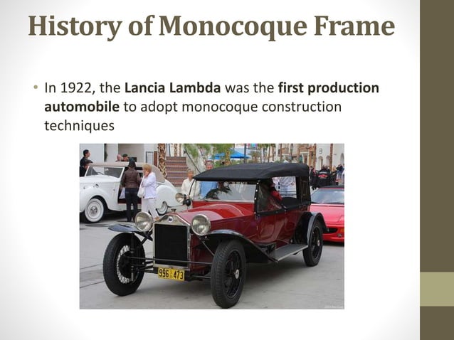 Monocoque chassis | PPTX | Performance Cars | Auto Type