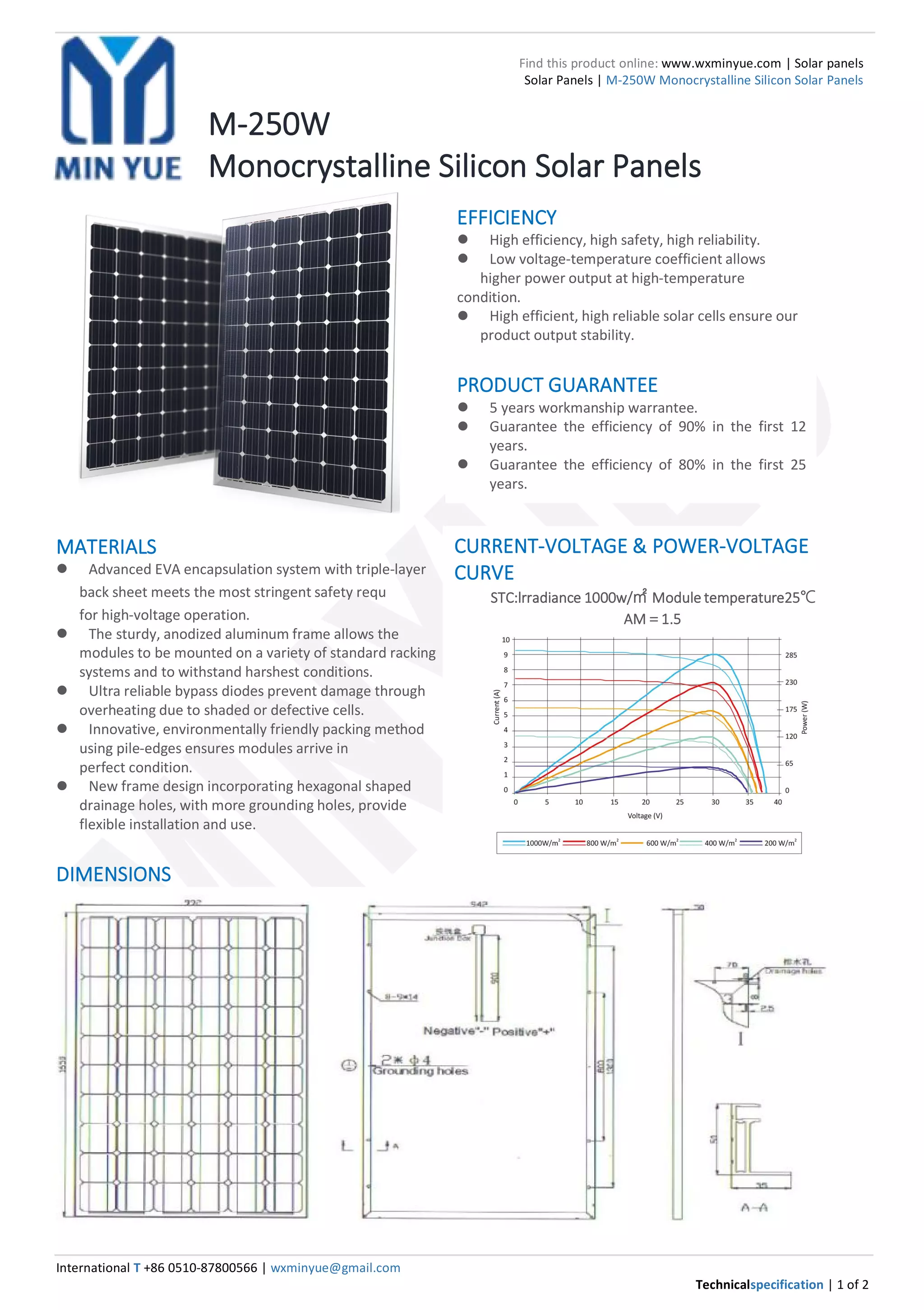 Monocrystalline silicon solar cells | PDF