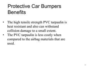 Polymers, Protective Car bumpers Idm14 | PPTX | Chemistry | Science