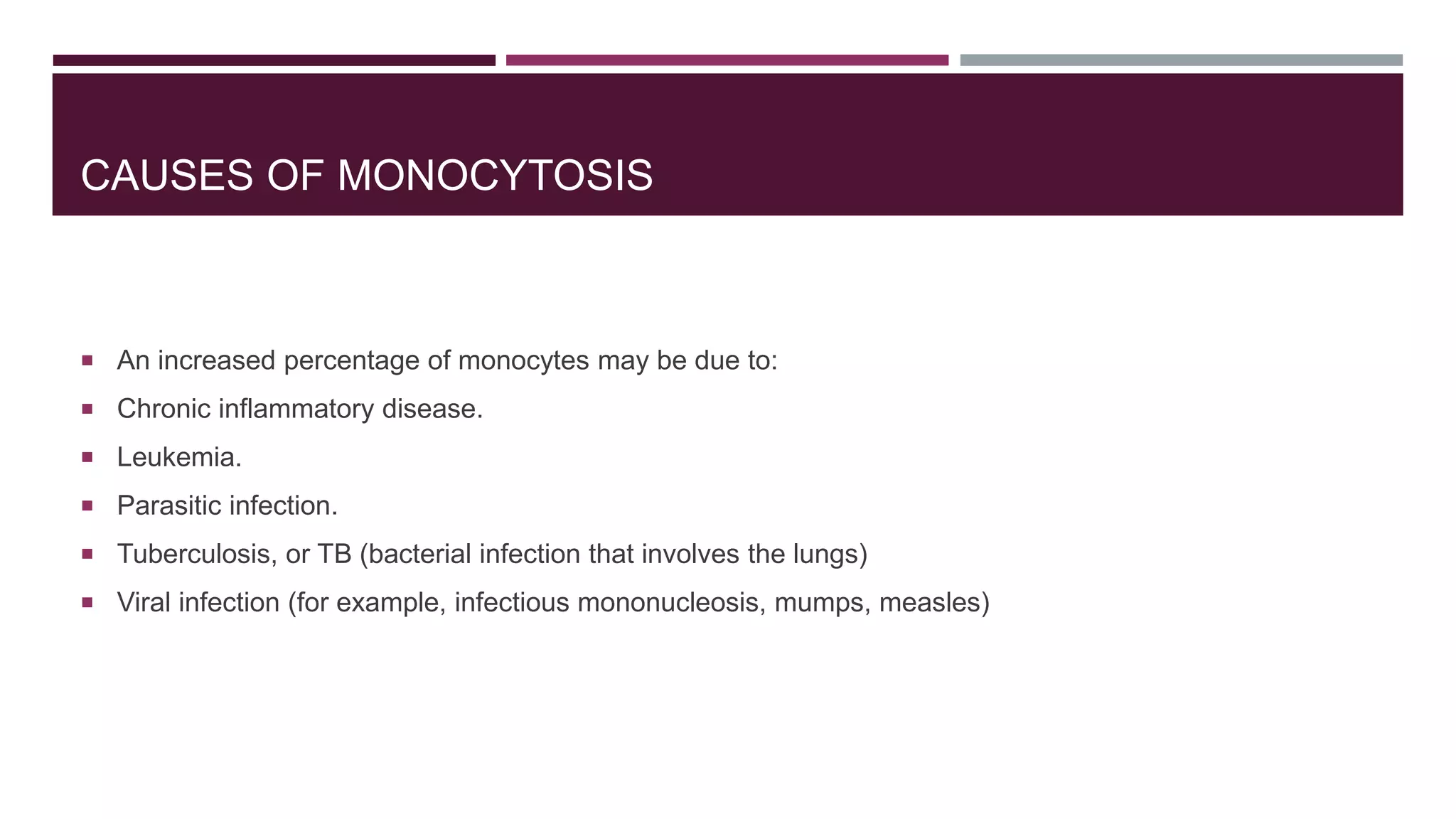 Monocytosis | PPTX
