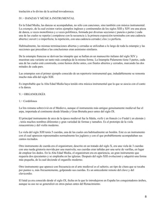 Monodia profana medieval | PDF