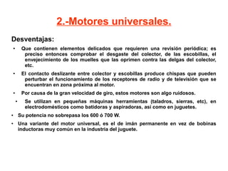 Motores Monofasicos y universales | ODP