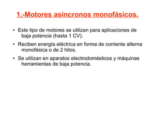 Motores Monofasicos y universales | ODP