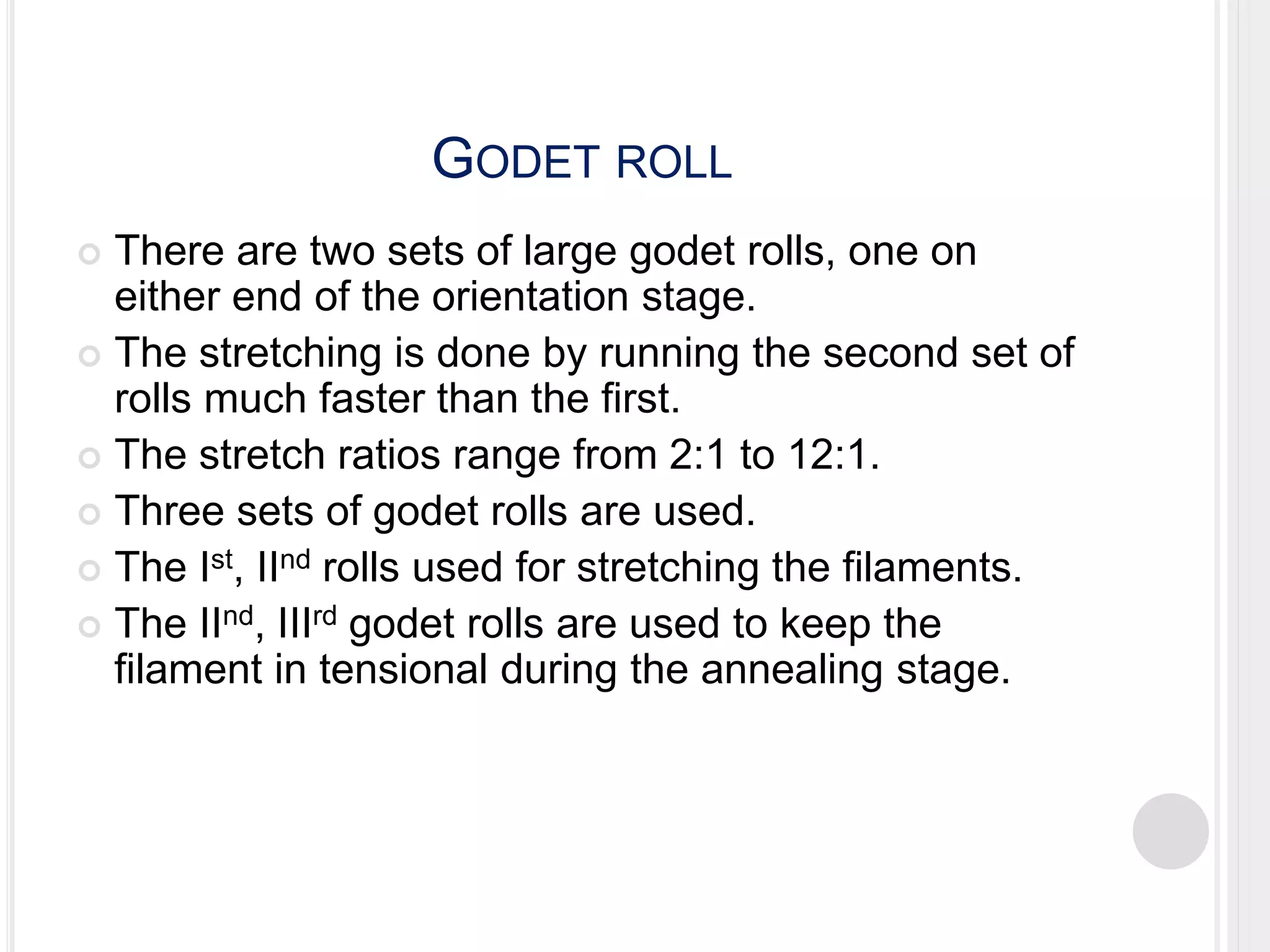 Monofilament process | PPTX