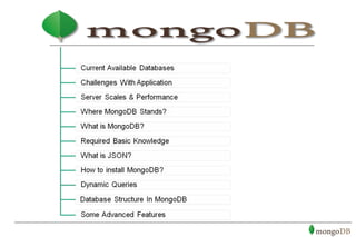 Introduction to mongoDB | PPT