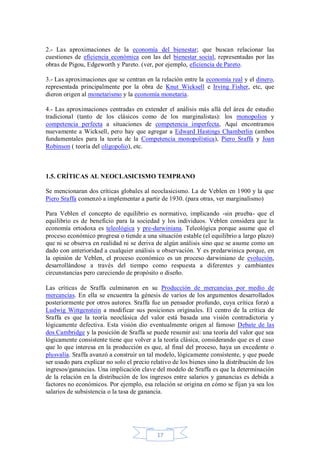 Monografía economia neoclásica | PDF