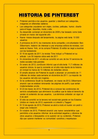 Monografia pinterest | DOCX | Social Networking | Internet