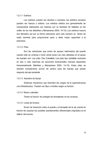 TIPOS DE PUENTES | DOCX