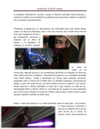 Monografia final star wars alonso vasquez | DOCX