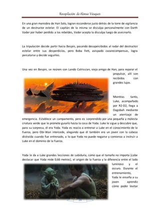 Monografia final star wars alonso vasquez | DOCX