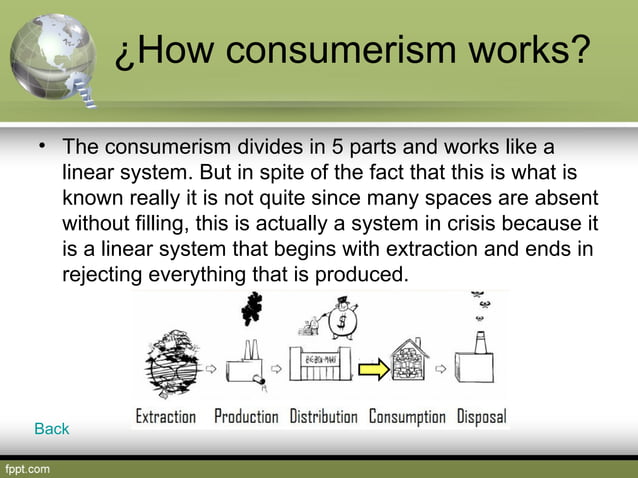 Consumerism and environmental impact | PPT