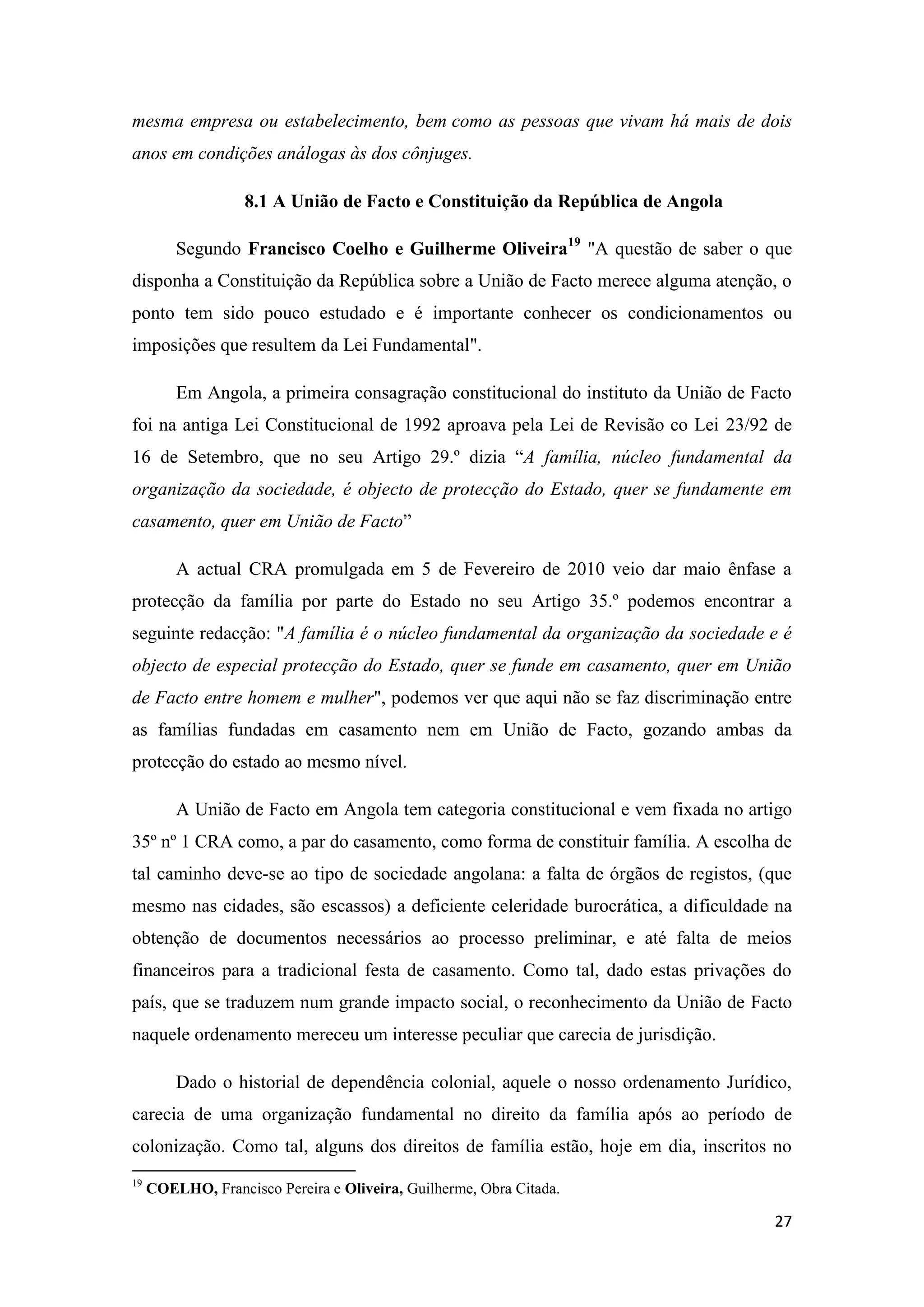 Monografia versão final pedro jacinto ucuahamba - União de Facto ...