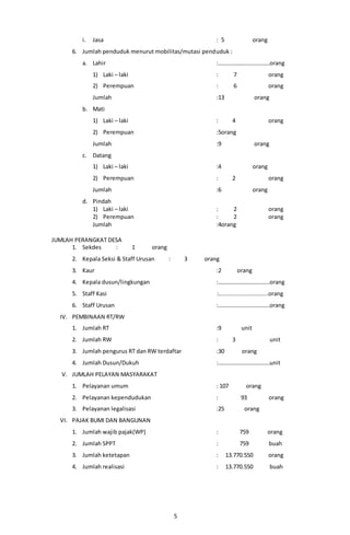 Monografi banyuurip | PDF