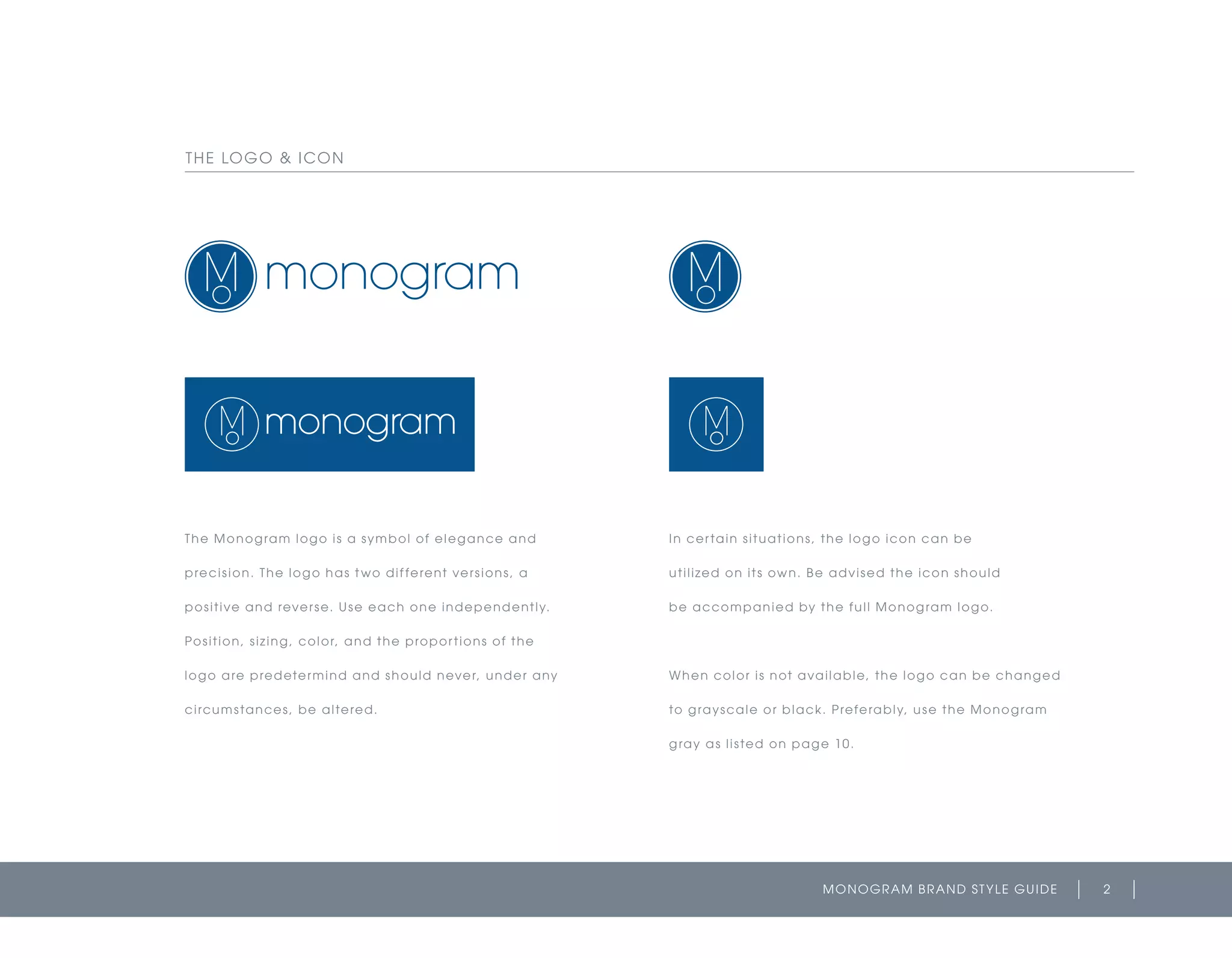 Monogram Decor - Brand Guidelines | PPT