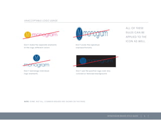 Monogram Decor - Brand Guidelines | PPT