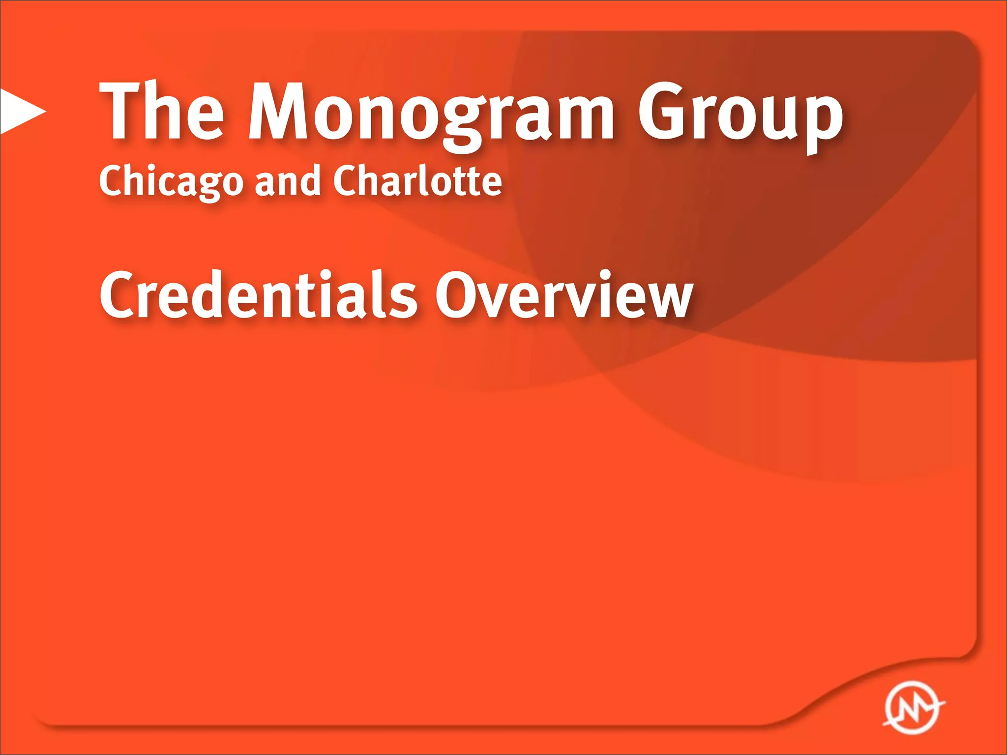 Monogram Credentials | PDF