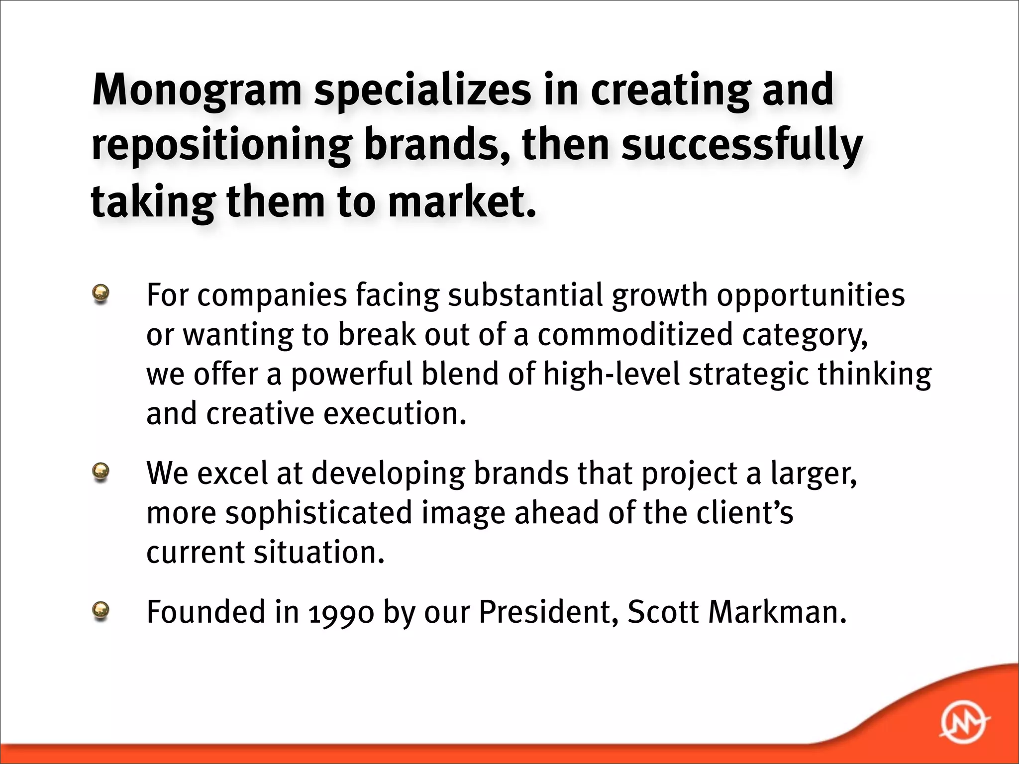 Monogram Credentials | PDF