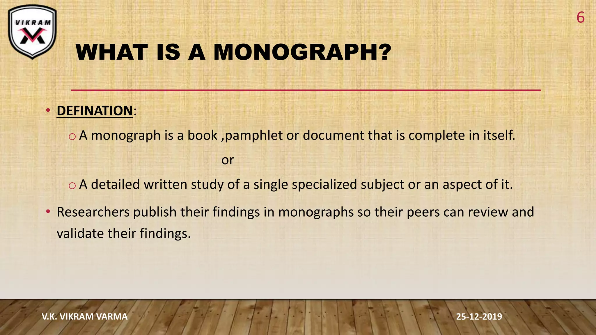 Monographs, Pharmacopoeia PPT | PPTX
