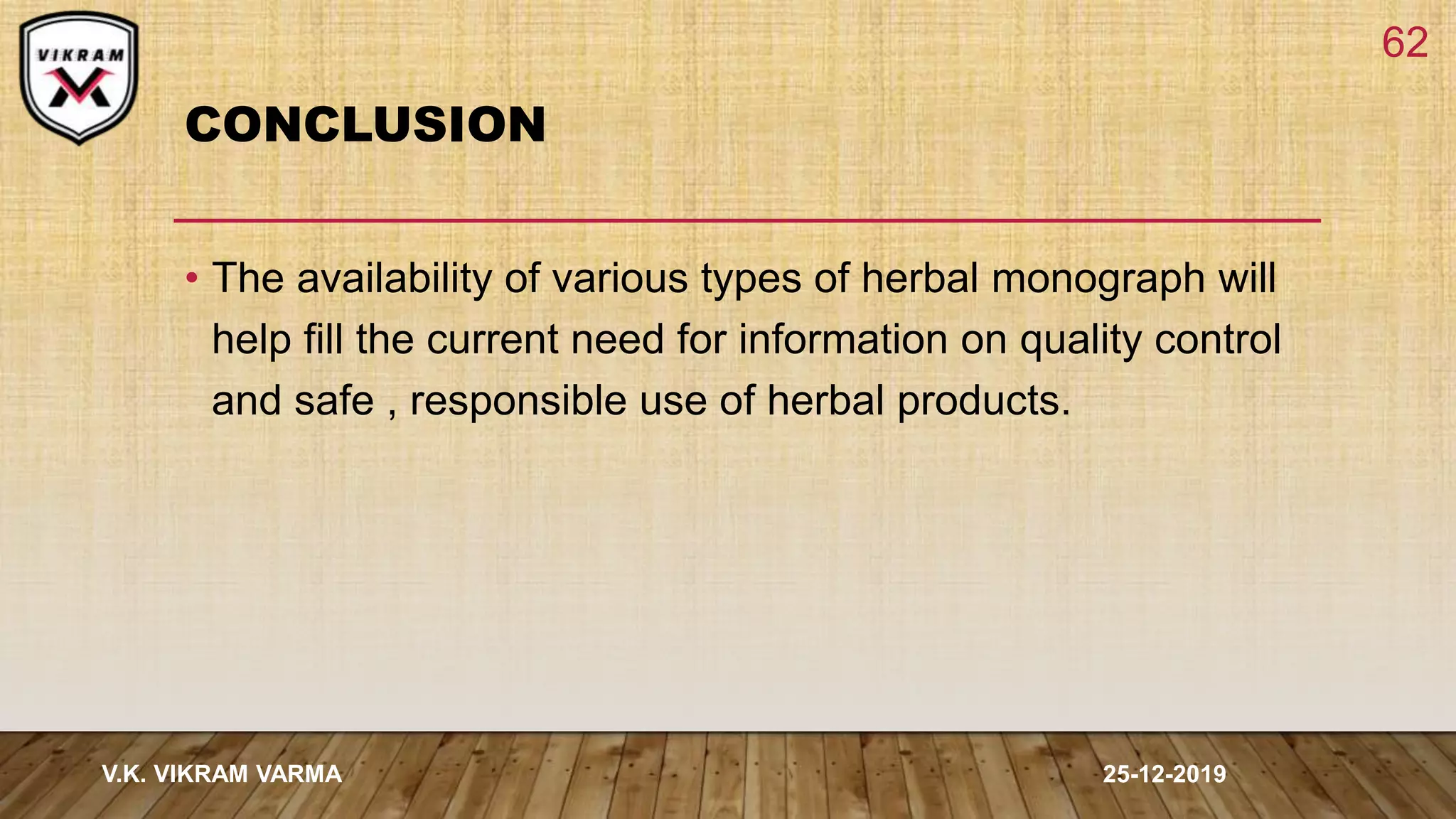 Monographs, Pharmacopoeia PPT | PPTX