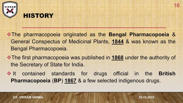 Monographs, Pharmacopoeia PPT | PPTX