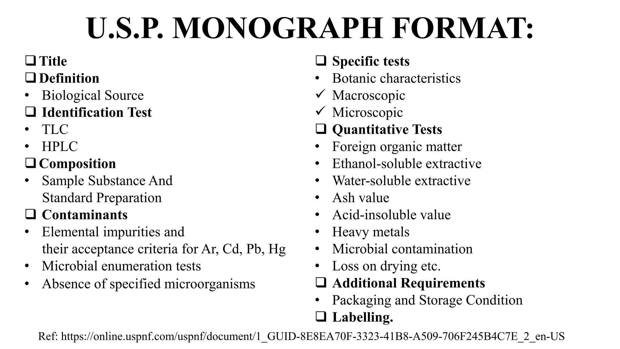 monographs of herbal drugs I.P, U.S.P, A.H.P, B.P..pptx