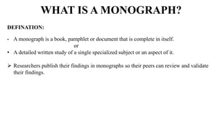 monographs of herbal drugs I.P, U.S.P, A.H.P, B.P..pptx