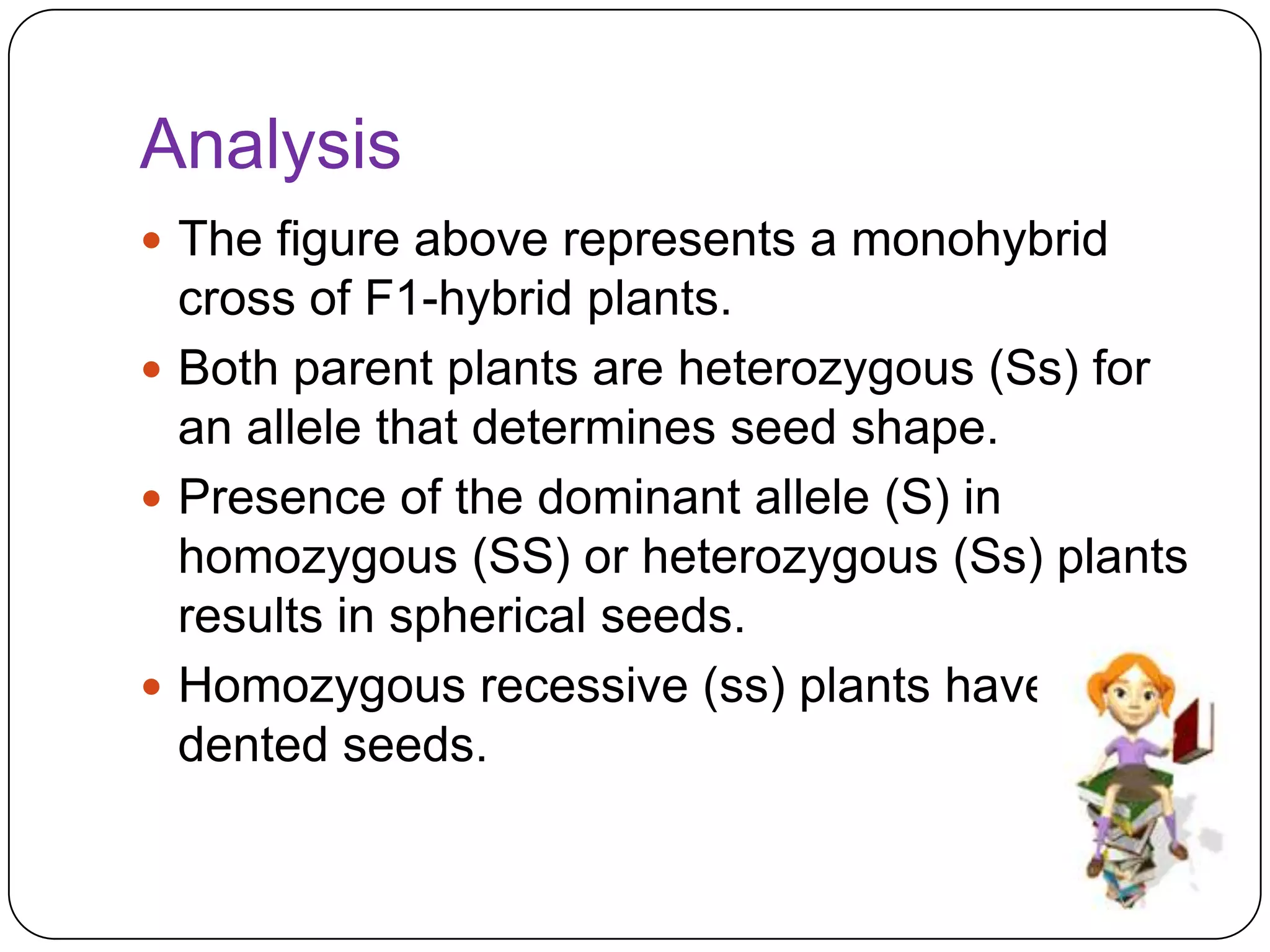 Monohybrid and dihybrid cross(1) | PPTX