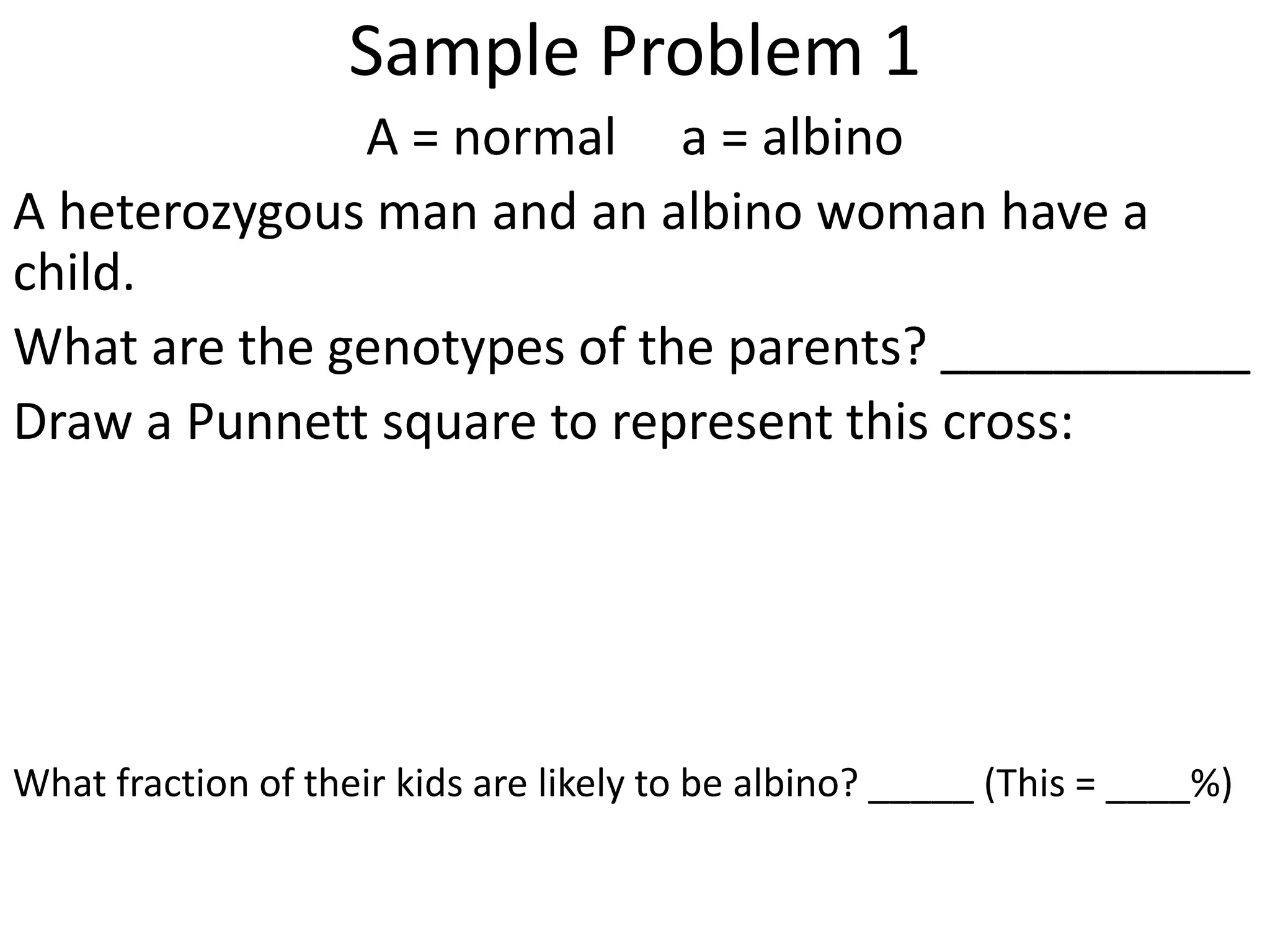 Monohybrid cross | PPTX