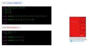 Monoids - Part 1 - with examples using Scalaz and Cats | PPT