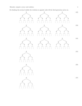 Monoids, Computer Science And Evolution | PDF